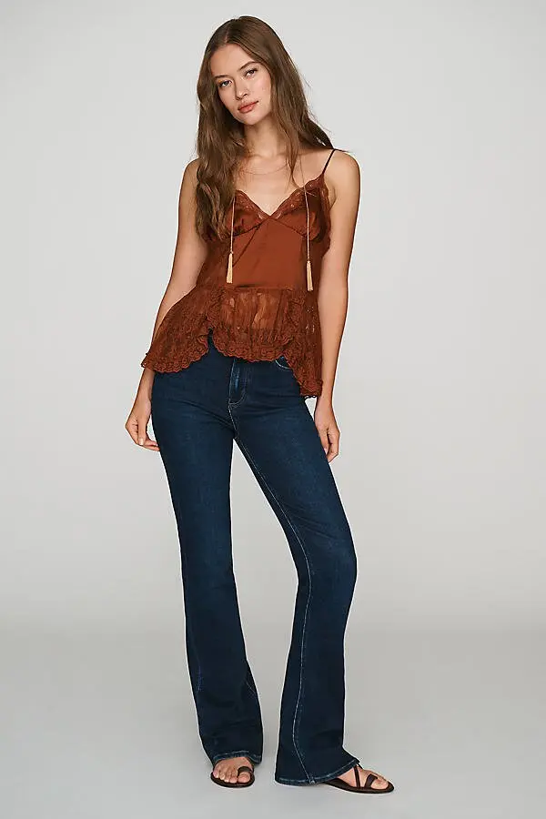 Paige Laurel Canyon " High-rise Bootcut Jeans - Basilica