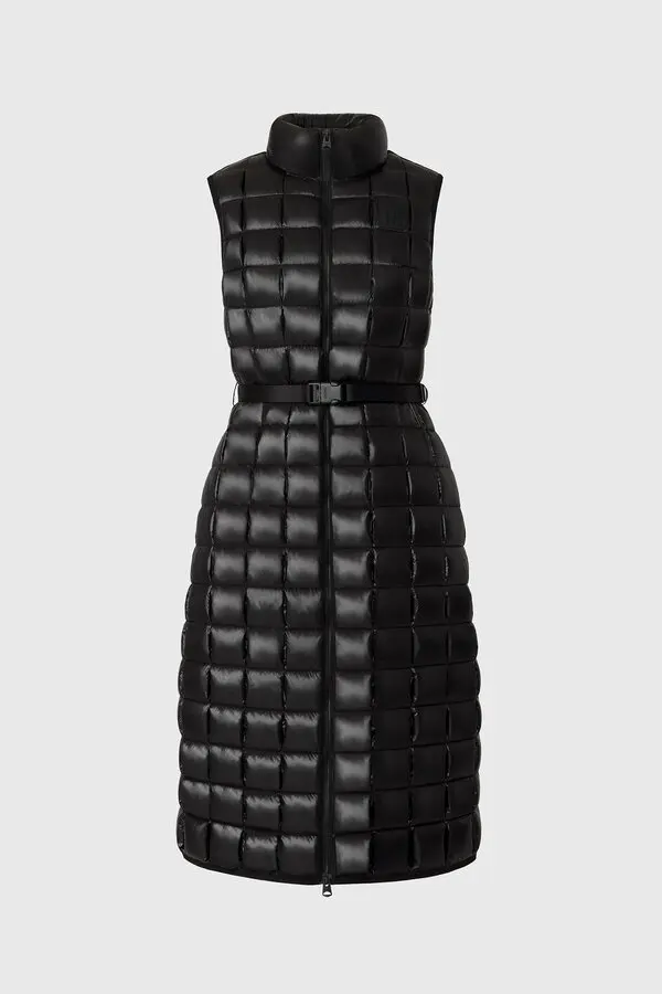 Mackage Lolita Quilted Down Dress - Black
