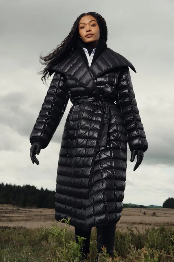 Mackage Diva Long Down Coat - Black