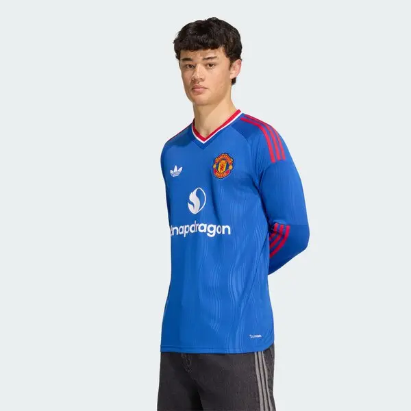 Adidas Manchester United 26/27 Away Jersey Longsleeve - Royal Blue