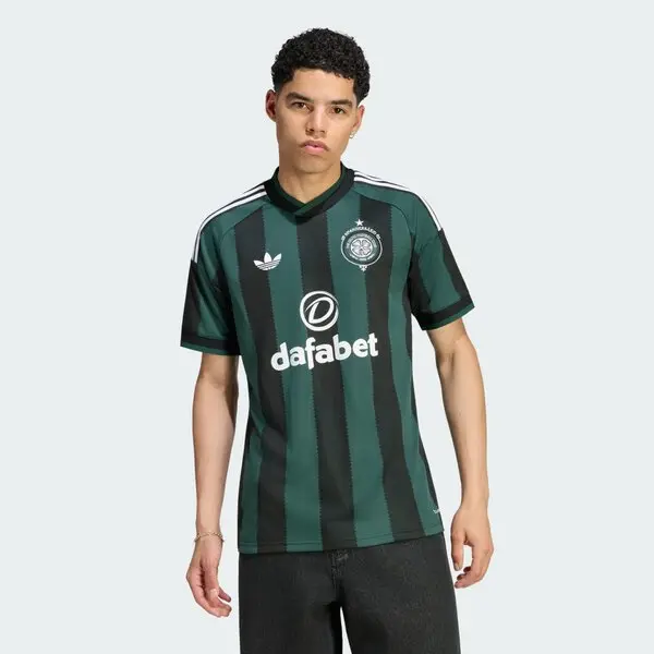 Adidas Celtic Fc 26/27 Away Jersey - Black