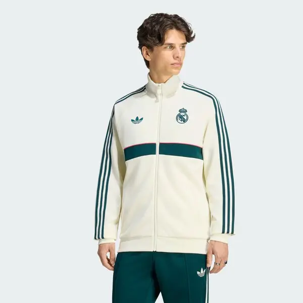Adidas Real Madrid Originals Track Top - Ivory