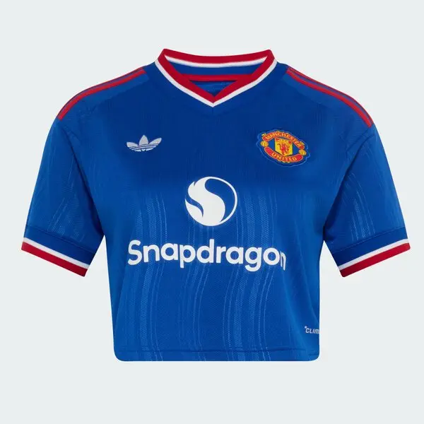 Adidas Manchester United 26/27 Away Jersey Crop - Royal Blue