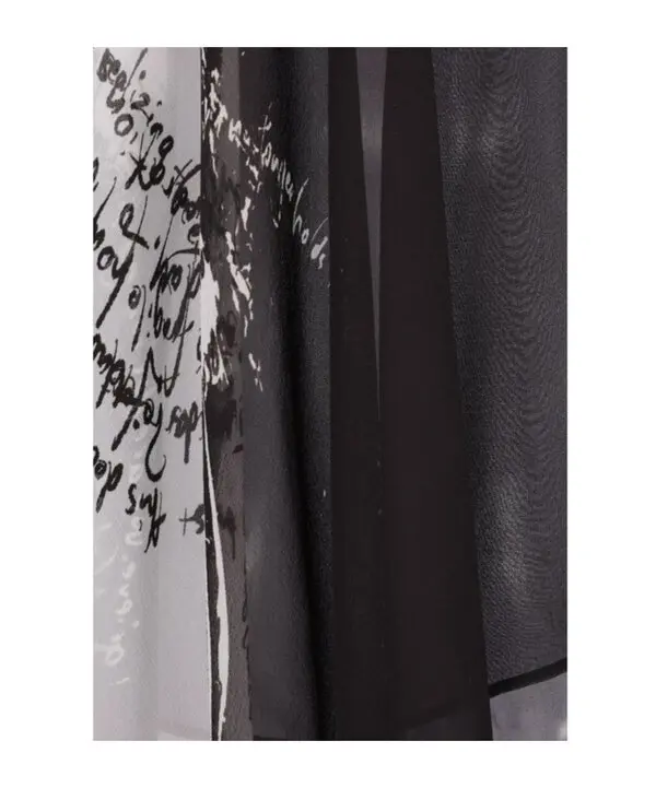 Yohji Yamamoto Asymmetrical Printed Shirt