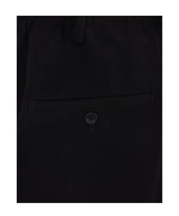 Yohji Yamamoto Pleated Wide-leg Trousers