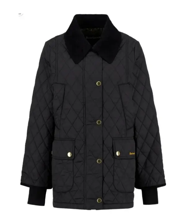 Barbour Long-sleeved Quilted Coat