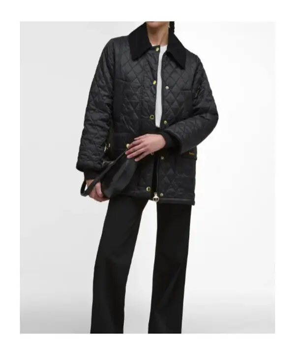 Barbour Long-sleeved Quilted Coat