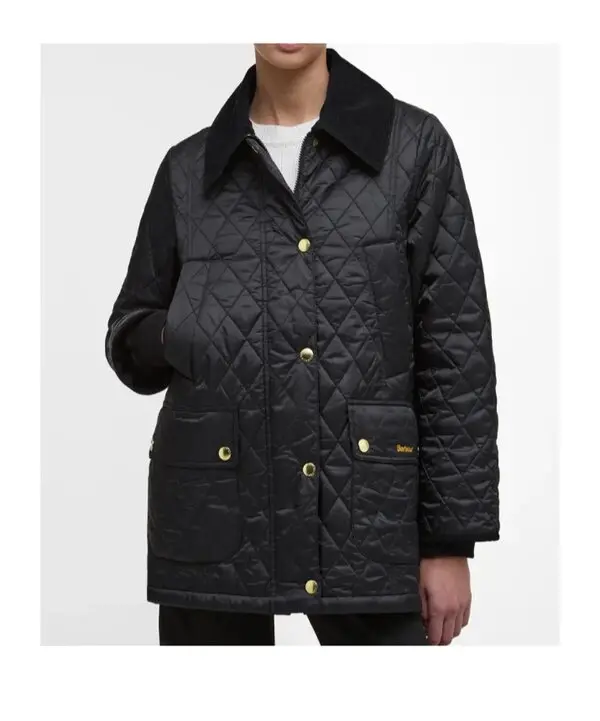 Barbour Long-sleeved Quilted Coat
