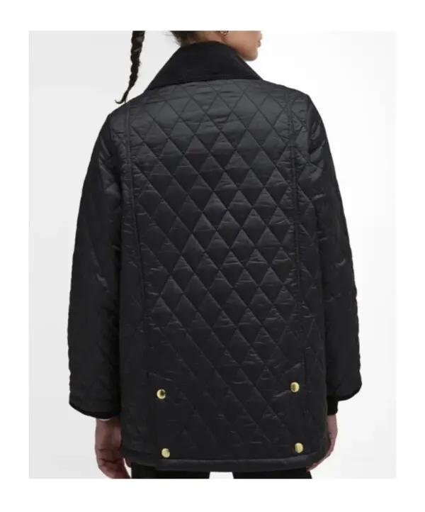 Barbour Long-sleeved Quilted Coat