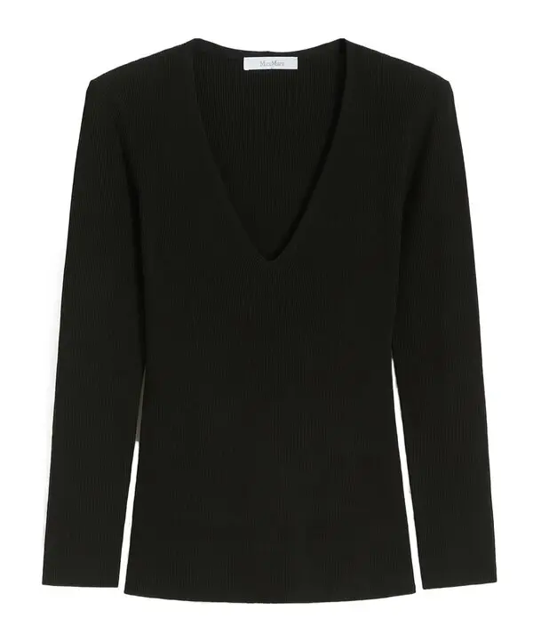 Max Mara Viscose Blend Yarn Jumper