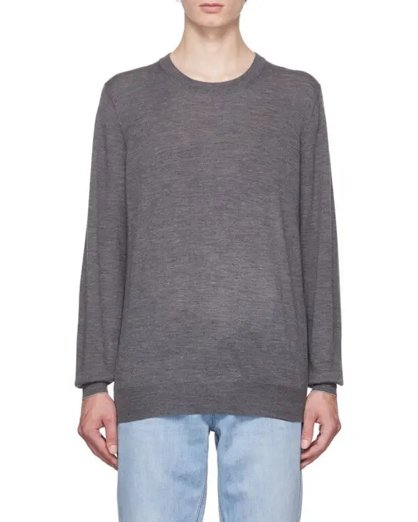 Brunello Cucinelli Crewneck Knitted Jumper - Grey