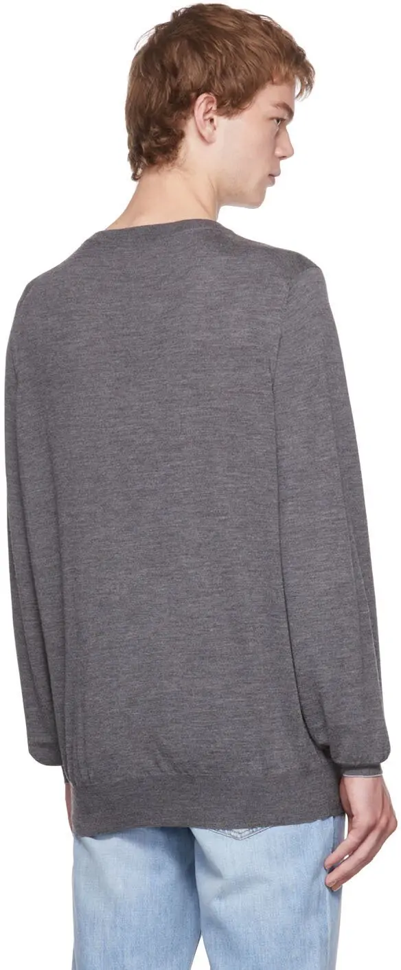 Brunello Cucinelli Crewneck Knitted Jumper - Grey