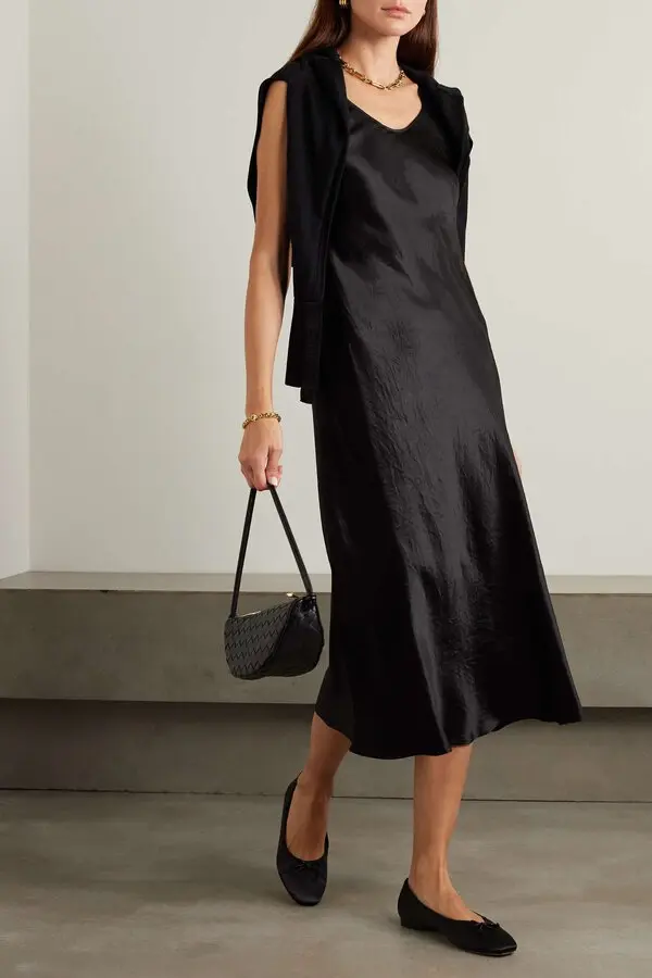 Max Mara Talete Pleated Midi Dress