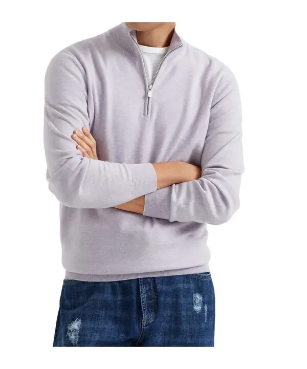 Brunello Cucinelli Half Zipper Sweater