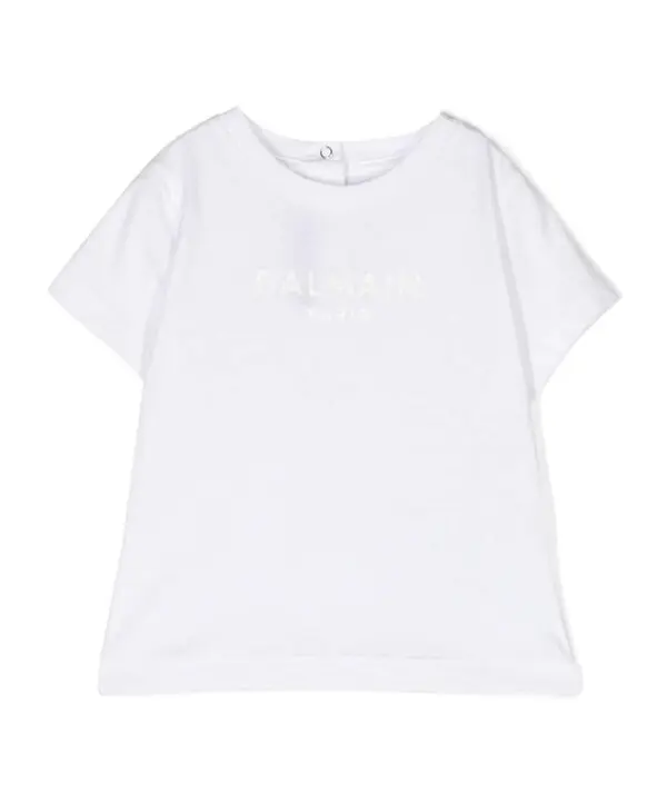 Balmain Logo-print Cotton T-shirt