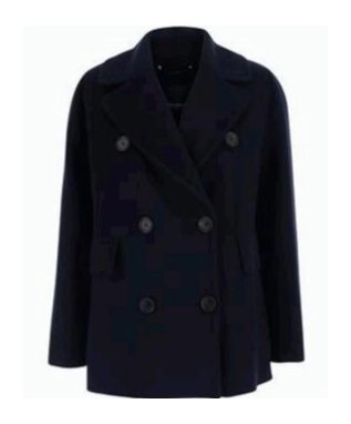 Max Mara Long Sleeve Collared Jacket - Black