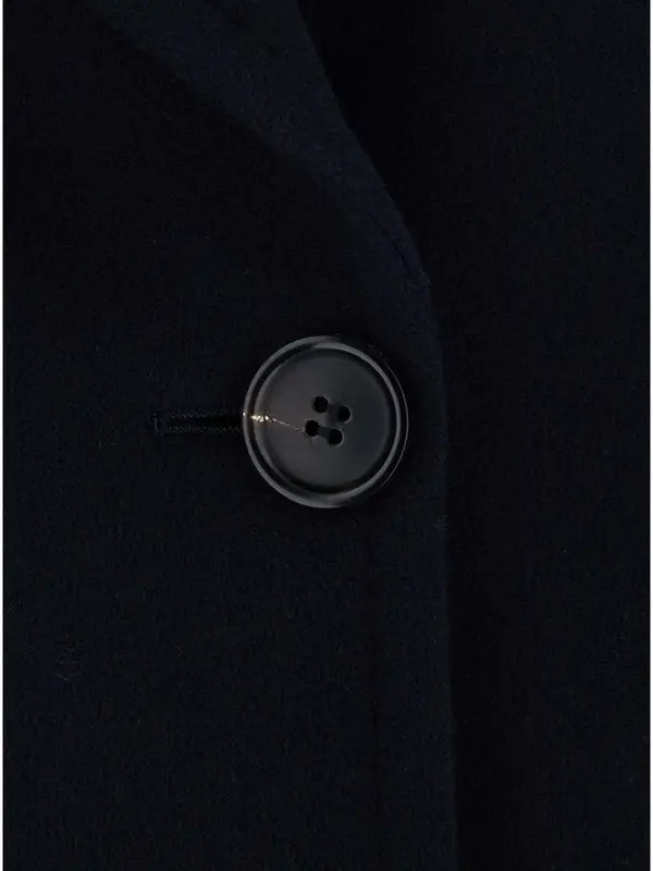Max Mara Double-breasted Virgin Wool Jacket