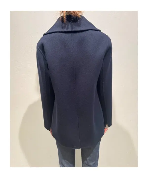 Max Mara Double-breasted Virgin Wool Jacket