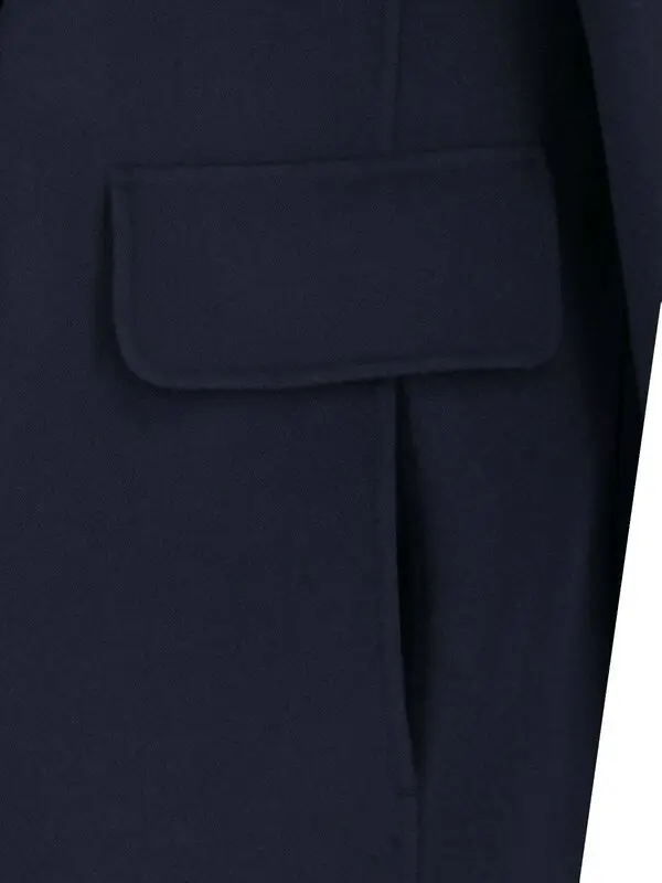 Max Mara Double-breasted Virgin Wool Jacket