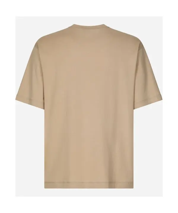 Dolce & Gabbana Dolce Gabbana Logo Patch Crewneck T-shirt