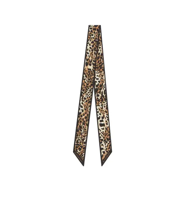 Givenchy Printed Bandeau In Silk