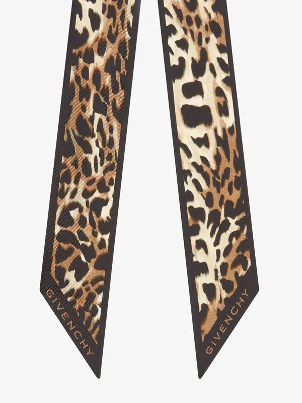 Givenchy Printed Bandeau In Silk