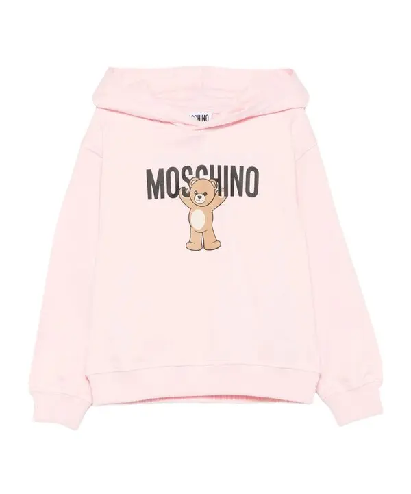 Moschino Teddy Bear Print Hooded Top