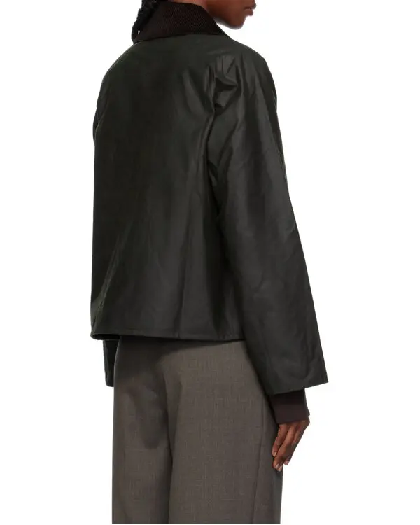 Barbour Corduroy-collar Zip-front Jacket