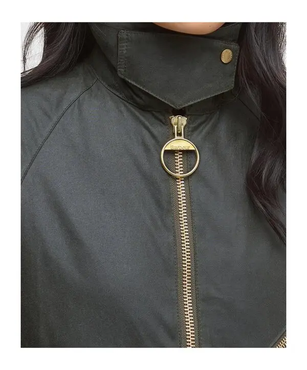 Barbour Corduroy-collar Zip-front Jacket
