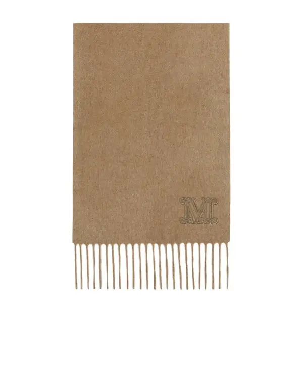 Max Mara Tassel Scarf - Beige