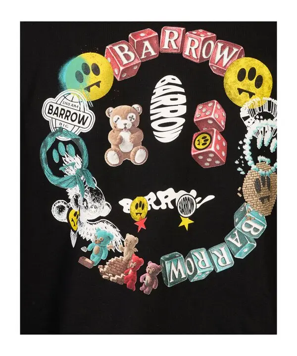 BARROW Logo Printed Hoodie