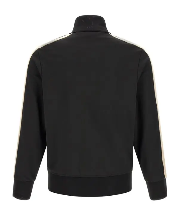 Palm Angels Classic Track Banded Full Zip Sweatshirt