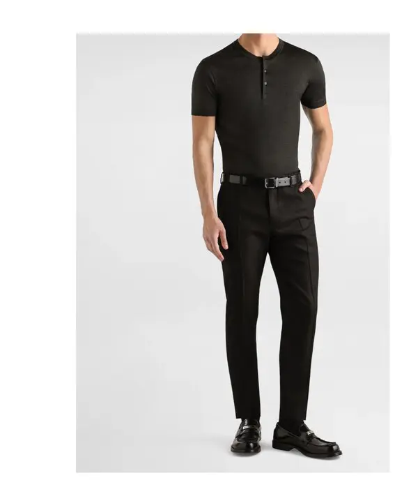 Dolce & Gabbana Dolce Gabbana Henley Short-sleeved T-shirt
