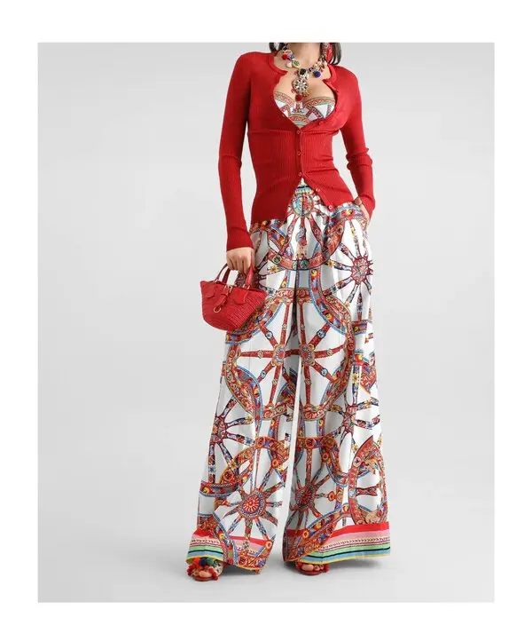 Dolce & Gabbana Ribbed Viscose-knit Cardigan