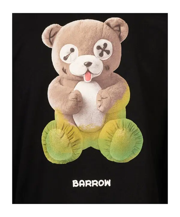 BARROW Teddy Bear Printed Hoodie