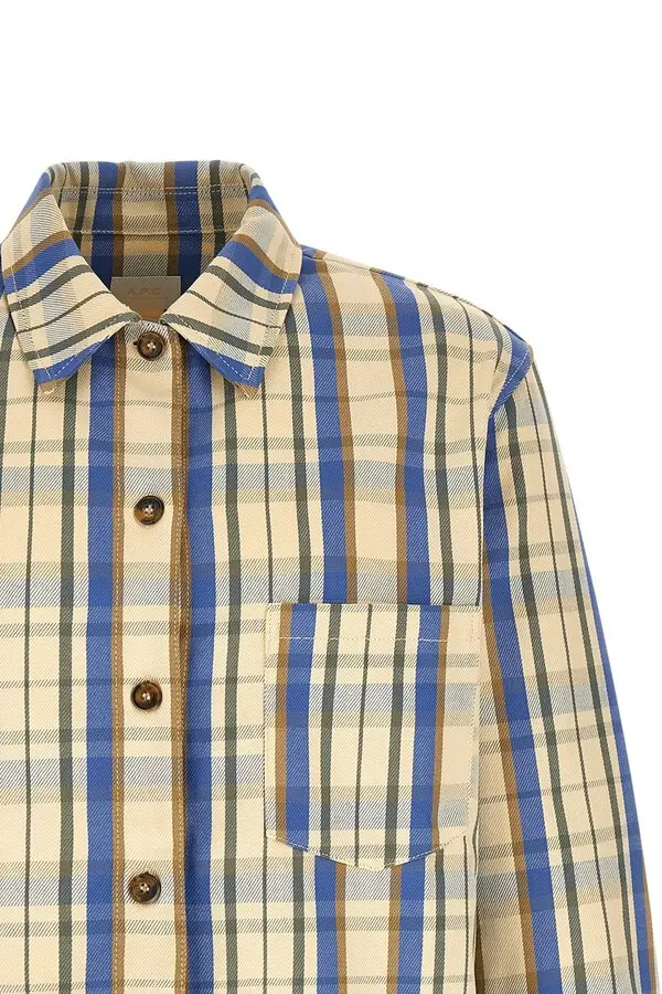 A.p.c. Nathan Checked Overshirt