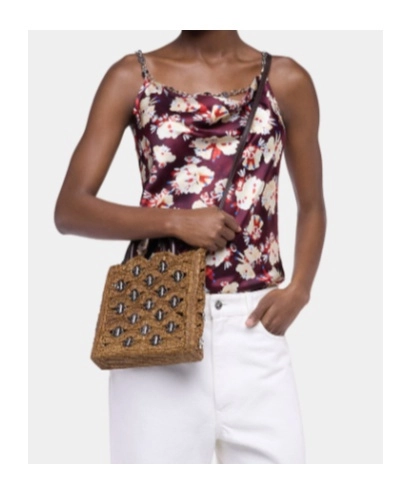 Rabanne 1969 Disc-embellished Cross Body Bag