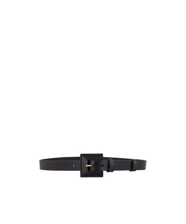 Saint Laurent Square Buckle Belt