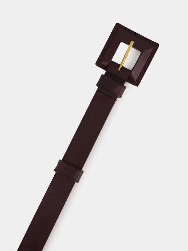 Saint Laurent Square Buckle Belt