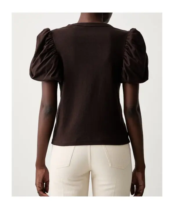 ROTATE BY BIRGER CHRISTENSEN Puff Sleeve T-shirt