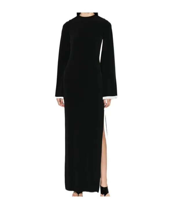 DARKPARK Jenna Maxi Dress With Split Cuffs