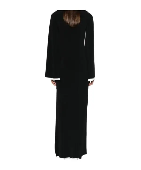 DARKPARK Jenna Maxi Dress With Split Cuffs