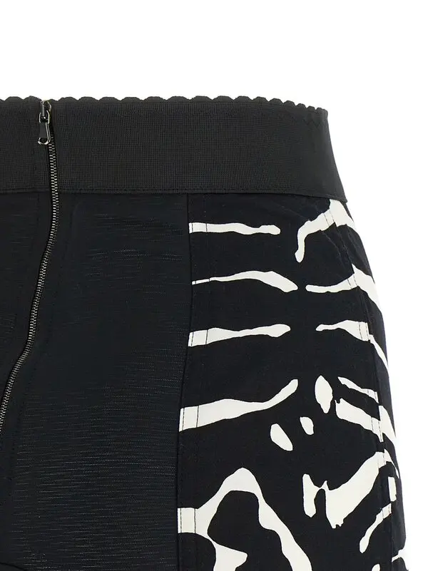Dolce & Gabbana Zebra Print Shorts
