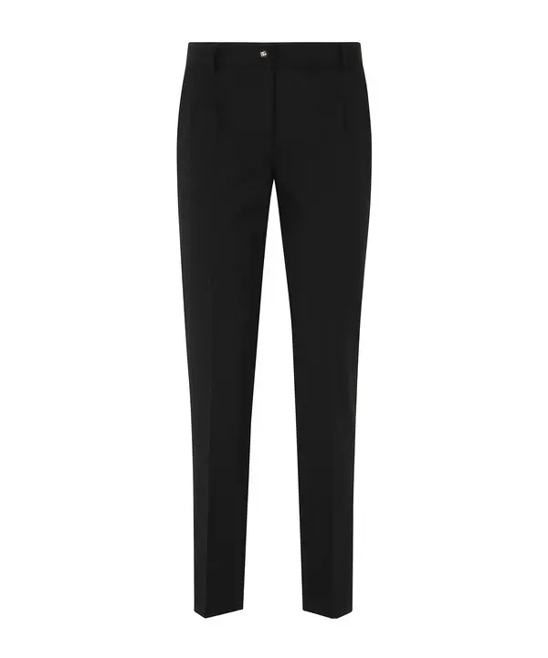 Dolce & Gabbana Tailored Casual Trousers - Black