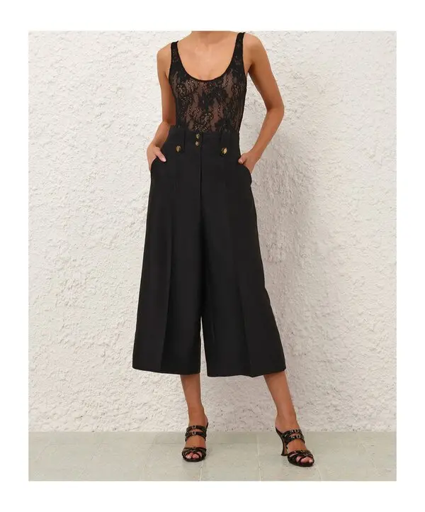 Zimmermann Lace Scoop Bodysuit