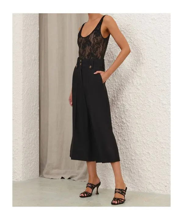 Zimmermann Lace Scoop Bodysuit