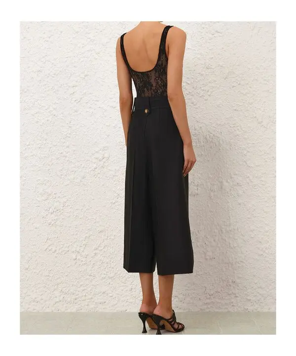 Zimmermann Lace Scoop Bodysuit
