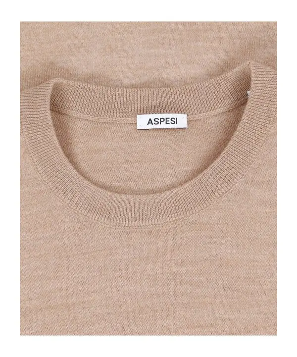Aspesi Lightweight Crew-neck Knit Top