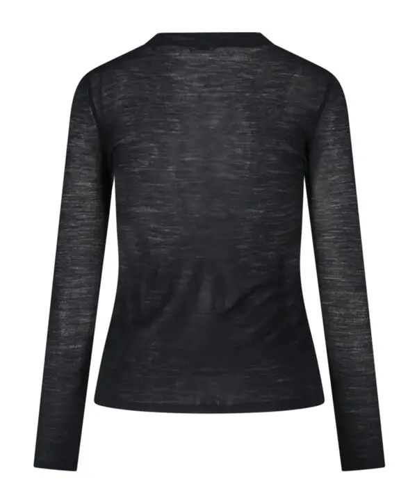 Aspesi Lightweight Crew-neck Knit Top