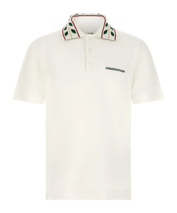 Casablanca Short-sleeved Polo Shirt
